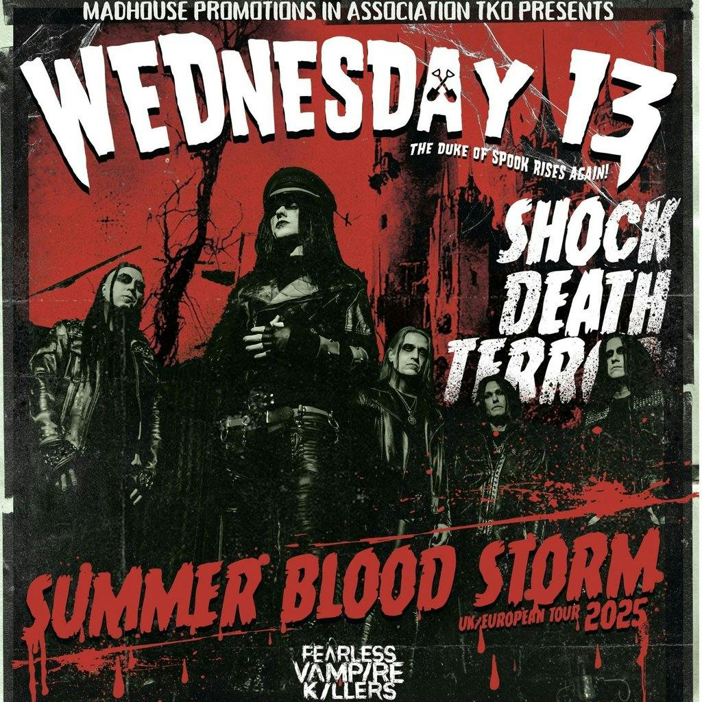 Wednesday 13 + Fearless Vampire killers + The Nocturnal Affair | BLITZ ...