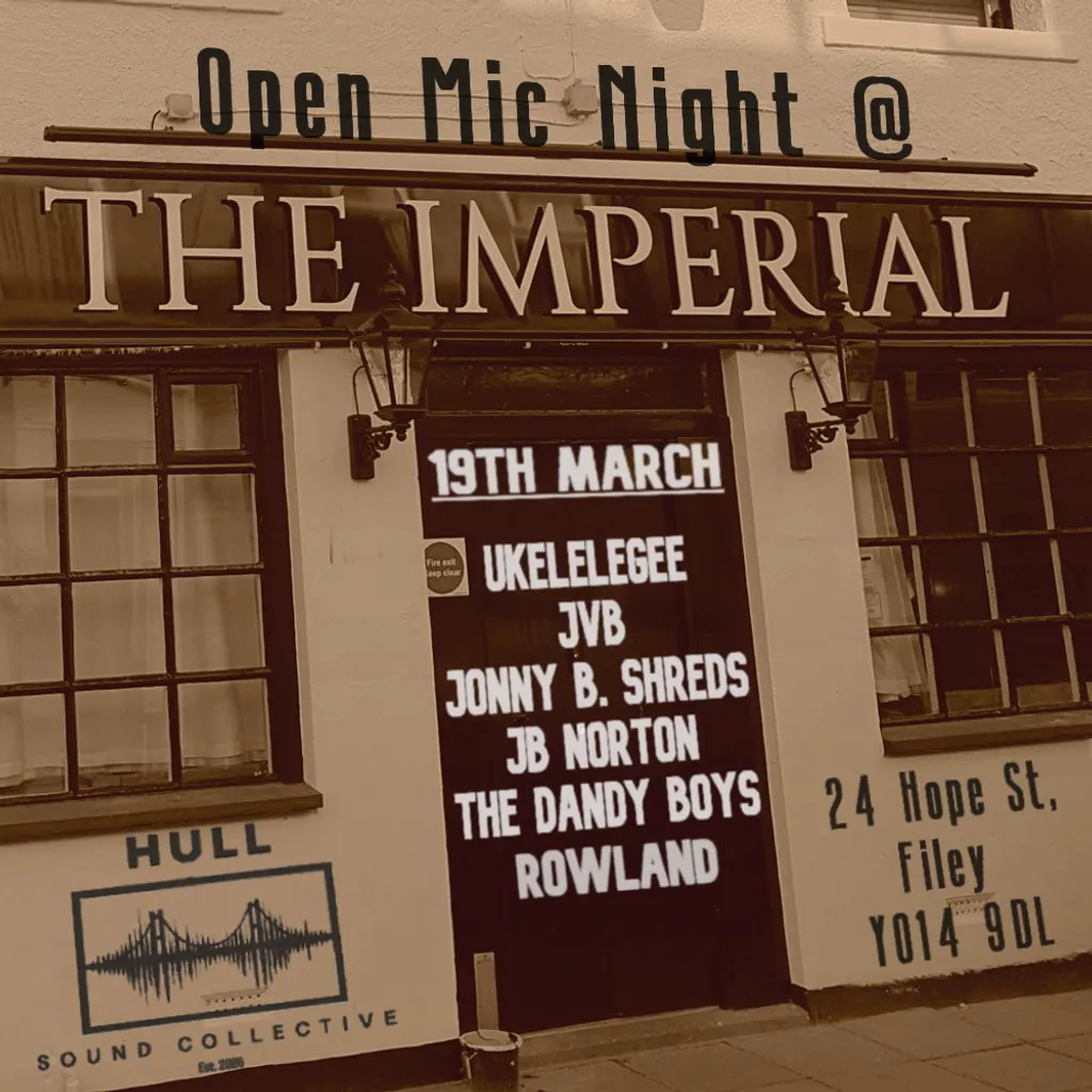 Hull Sound Collective trip out to The Imperial Open Mic in Filey | The ...