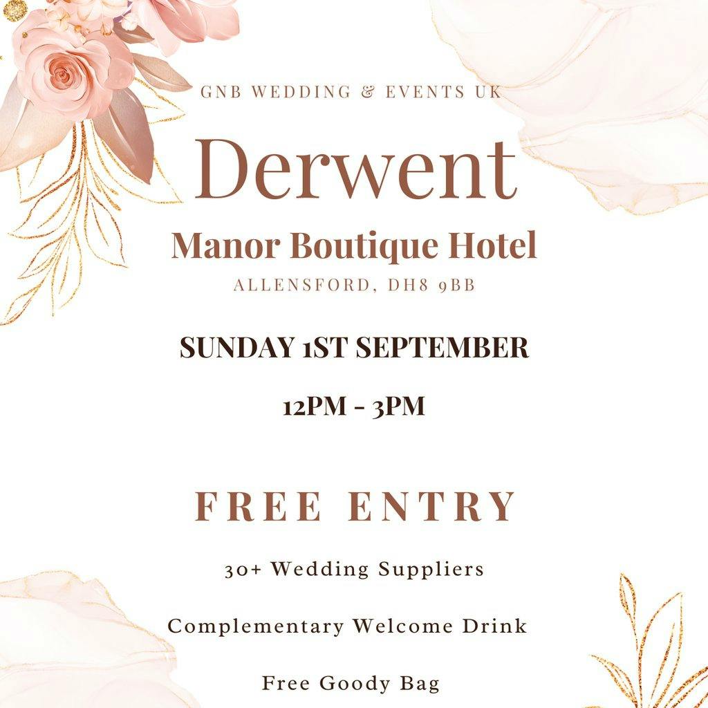 Derwent Manor Wedding Showcase | Derwent Manor Hotel Consett Sun 01 ...