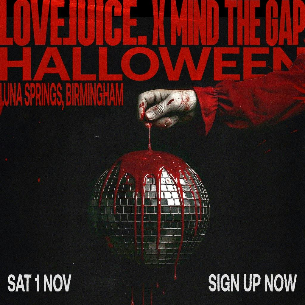 Tickets: Lovejuice - Halloween Festival - Luna Springs | Luna Springs ...