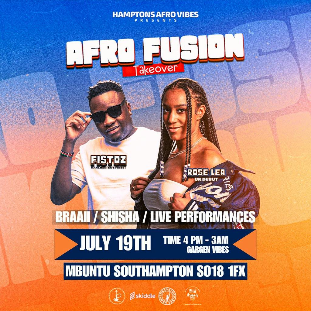 Tickets: Afro Fusion Takeover 2025 | Mbuntu Cocktail Bar And Bistro ...