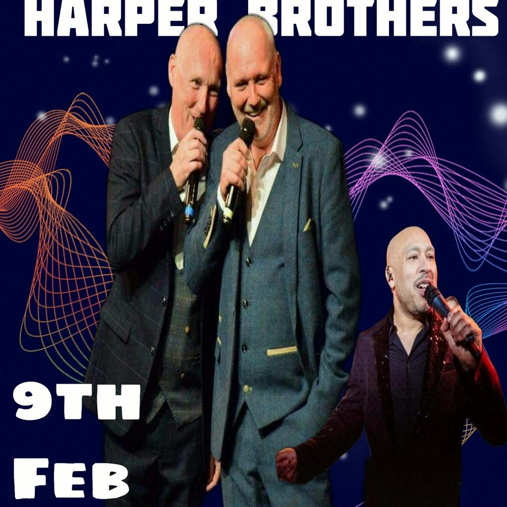 Tickets: The Harper Brothers | Lostock Hall Conservative Club Preston ...