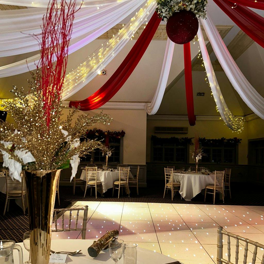 Christmas Party Night & Canapés | Woolston Manor Golf And Country Club ...