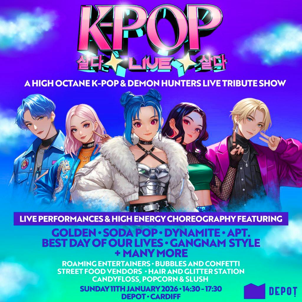Tickets: K-POP Live | DEPOT Cardiff | SOLD OUT!!! | Depot Cardiff Sun ...