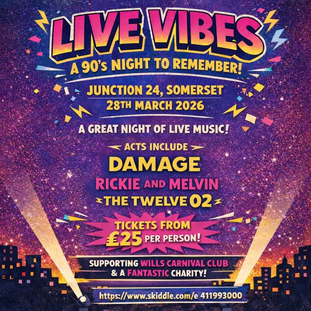 live Vibes | TA66DF Bridgwater Sat 28 March 2026