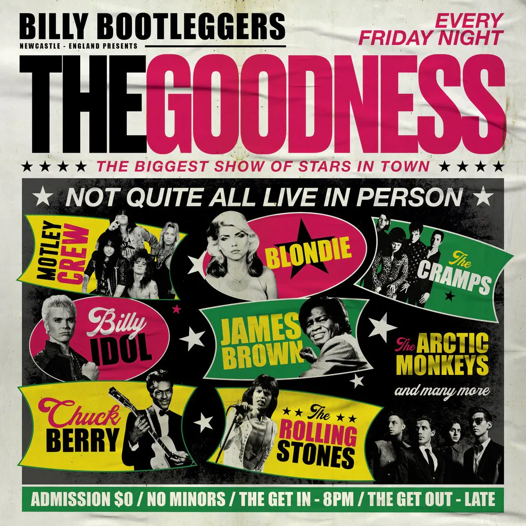Tickets: The Goodness - Friday Nights @ Billy's | Billy Bootleggers Bar ...