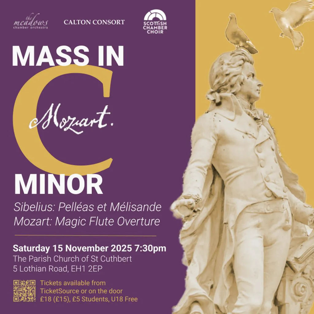 Mozart Mass in C Minor | Parish Church Of St Cuthbert Edinburgh Sat 15 ...