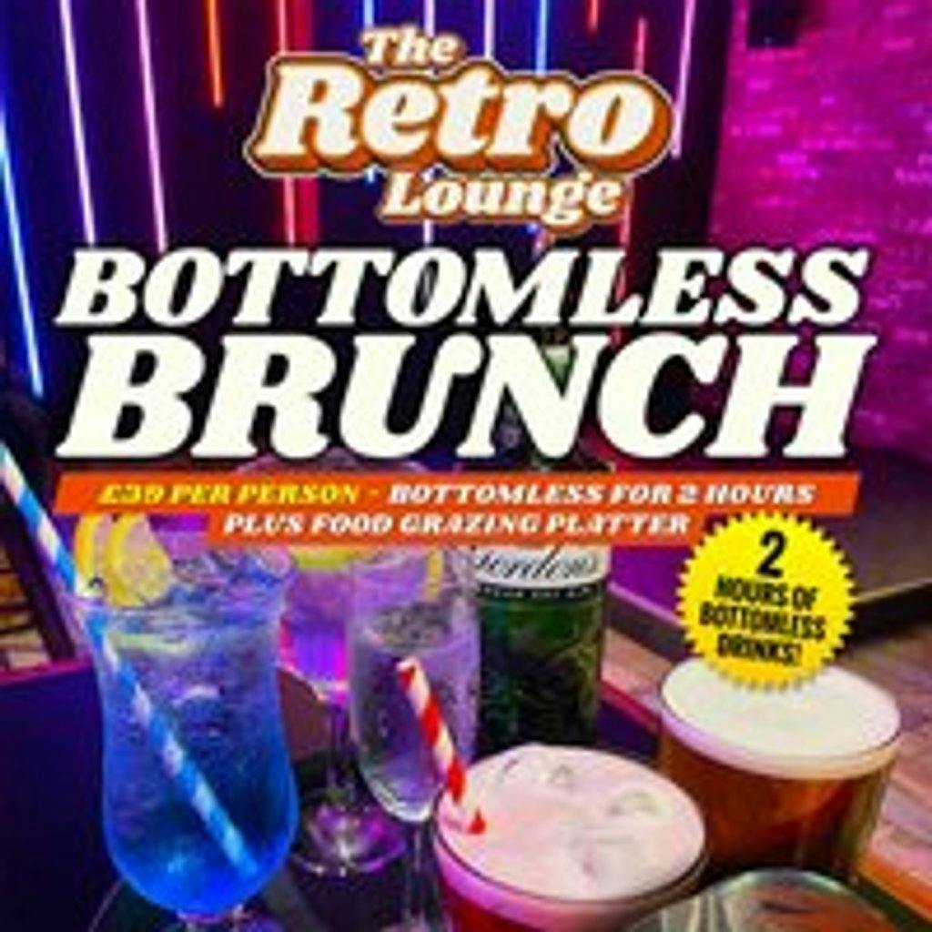 Retro Bottomless Brunch | The Retro Lounge Blackpool Sat 31 May 2025