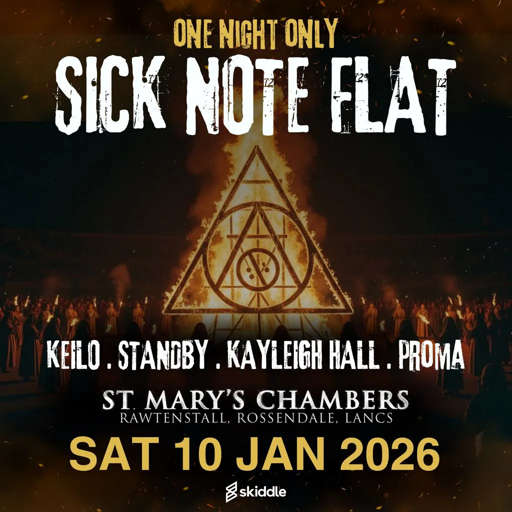 One Night Only with Sick Note Flat at St Mary's Chambers | St Marys ...