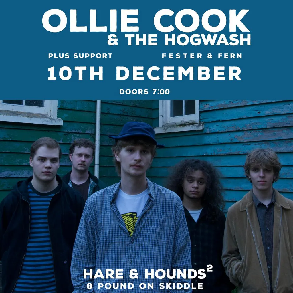 Ollie Cook & The Hogwash | Hare And Hounds Kings Heath Birmingham Wed ...