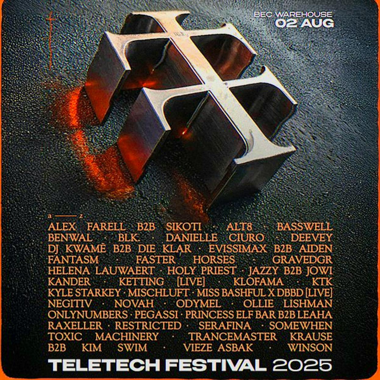 Teletech Festival 2025 | Tickets & Line Up | Skiddle