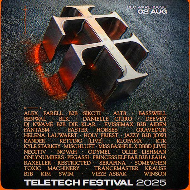 Teletech Festival 2025 | Tickets & Line Up | Skiddle
