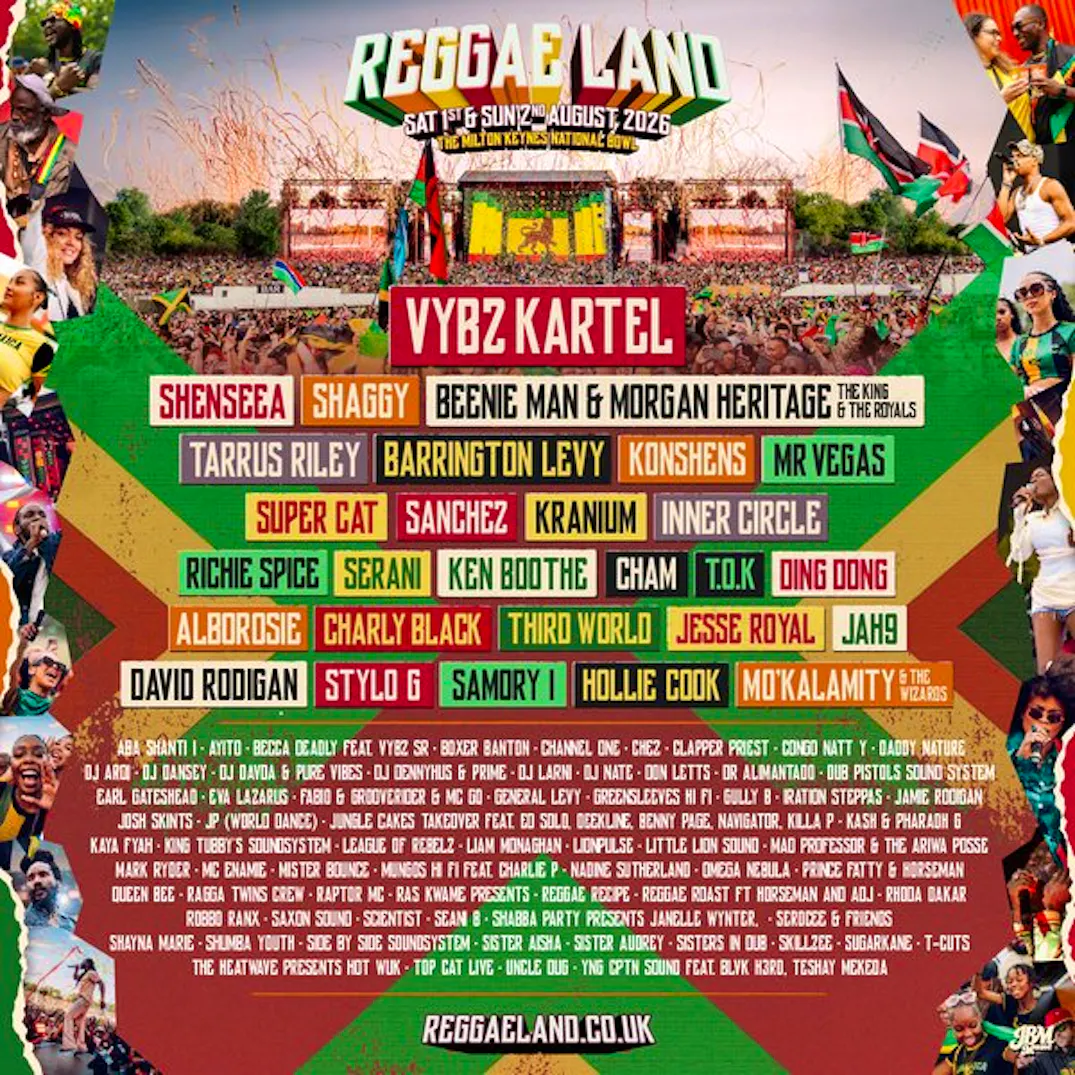 Reggae Land 2026 2026 | Tickets & Line Up | Skiddle