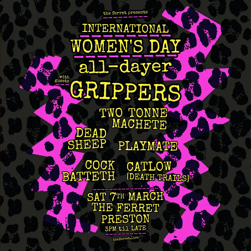 Tickets: IWD All-Dayer ft GRIPPERS + Two Tonne Machete + Dead Sheep ...
