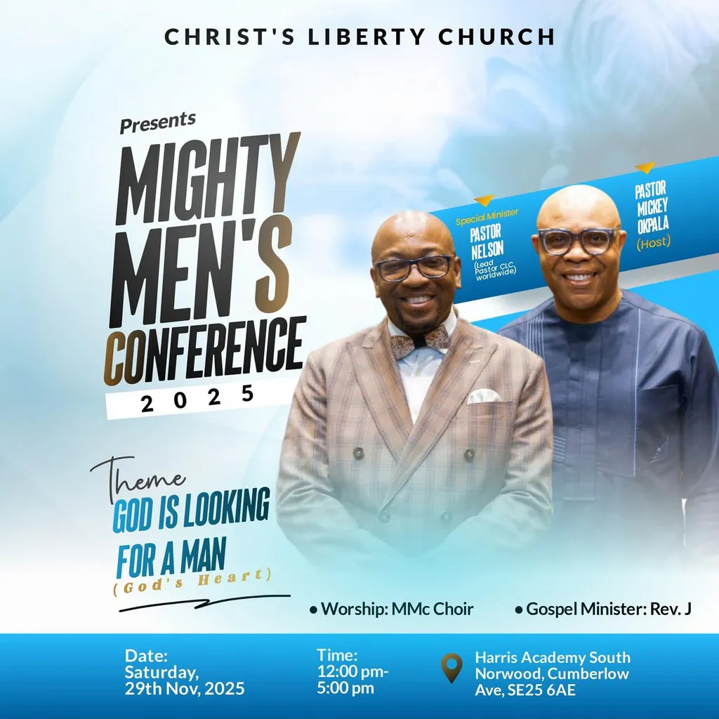 Tickets: Mighty Men's Conference 2025 : God is Looking for a Man ...