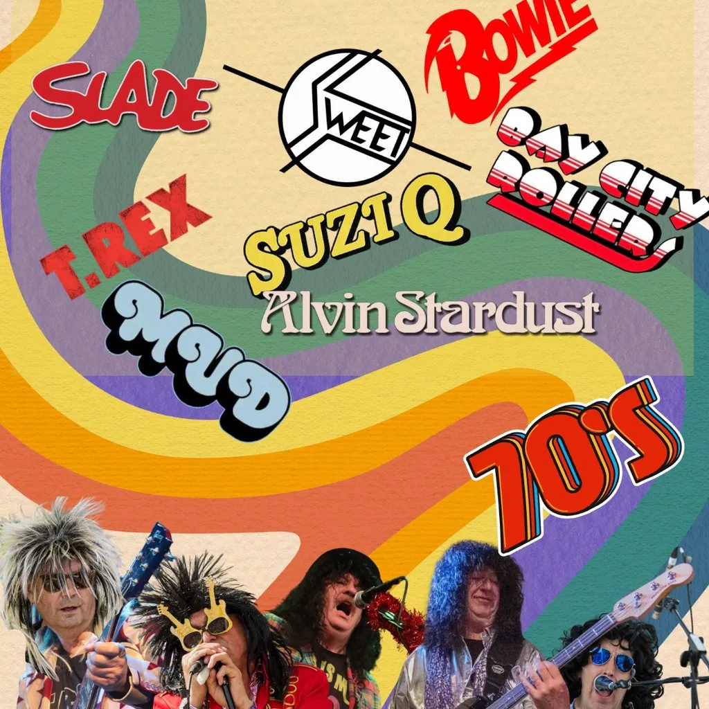 Glamrockerz - 70s Glam Rock Tribute | The Continental Preston Sat 22 ...
