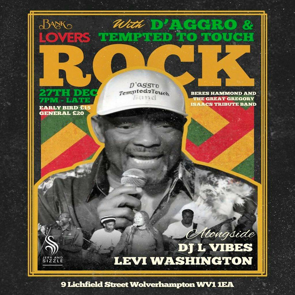 Tickets: The Legendary Beres Hammond & Gregory Isaacs No.1 Tribute ...