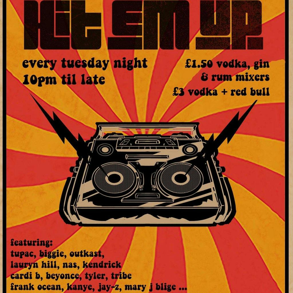 Tickets: Hit 'Em Up | Firewater Dundee Dundee Tue 02 December 2025