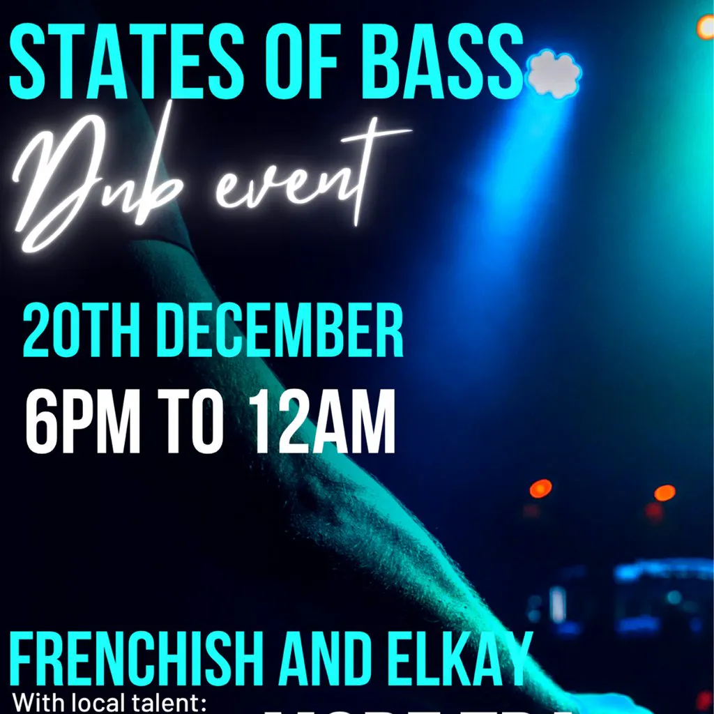 States of bass | Babylon Lounge Club Hereford Sat 20 December 2025