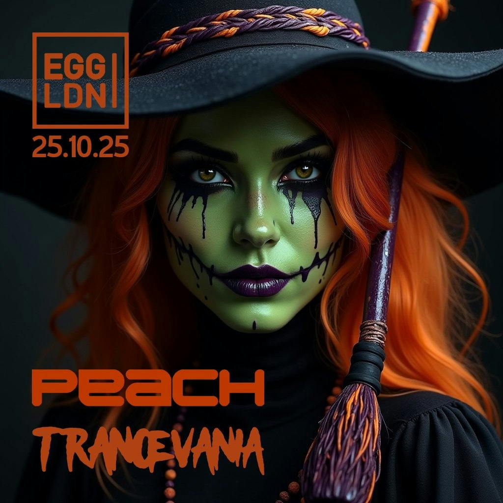 Peach Goes Hard meets Trancevania | Egg London London Sat 25 October 2025