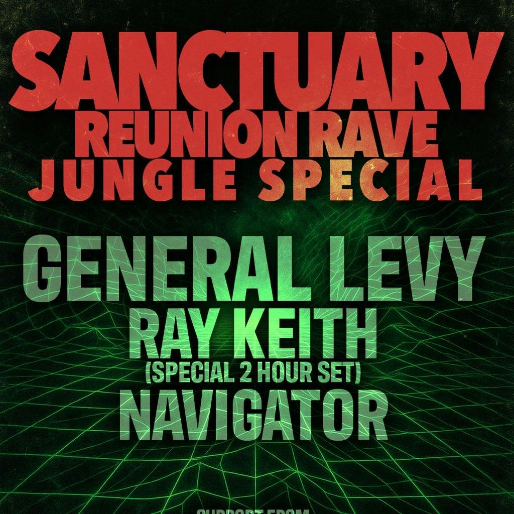 Tickets: Sanctuary Reunion Jungle Special - General Levy & More | Unit ...