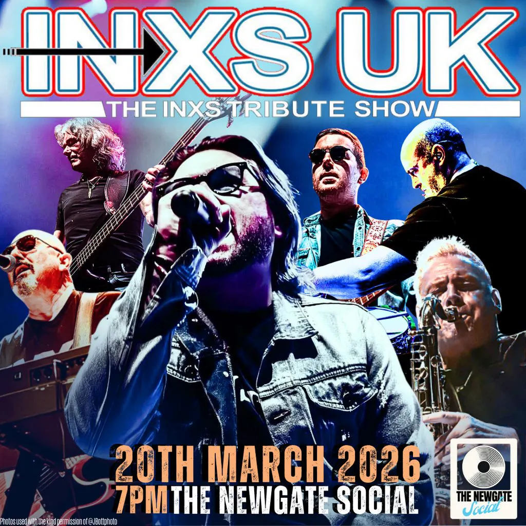 INXS UK The INXS Tribute Show | Newgate Social Newcastle Upon Tyne Fri ...