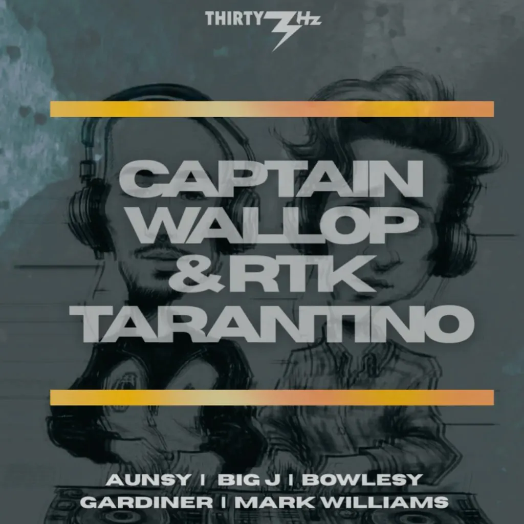 Captain Wallop & RTK Tarantino | Thirty3Hz Guildford Sat 18 April 2026