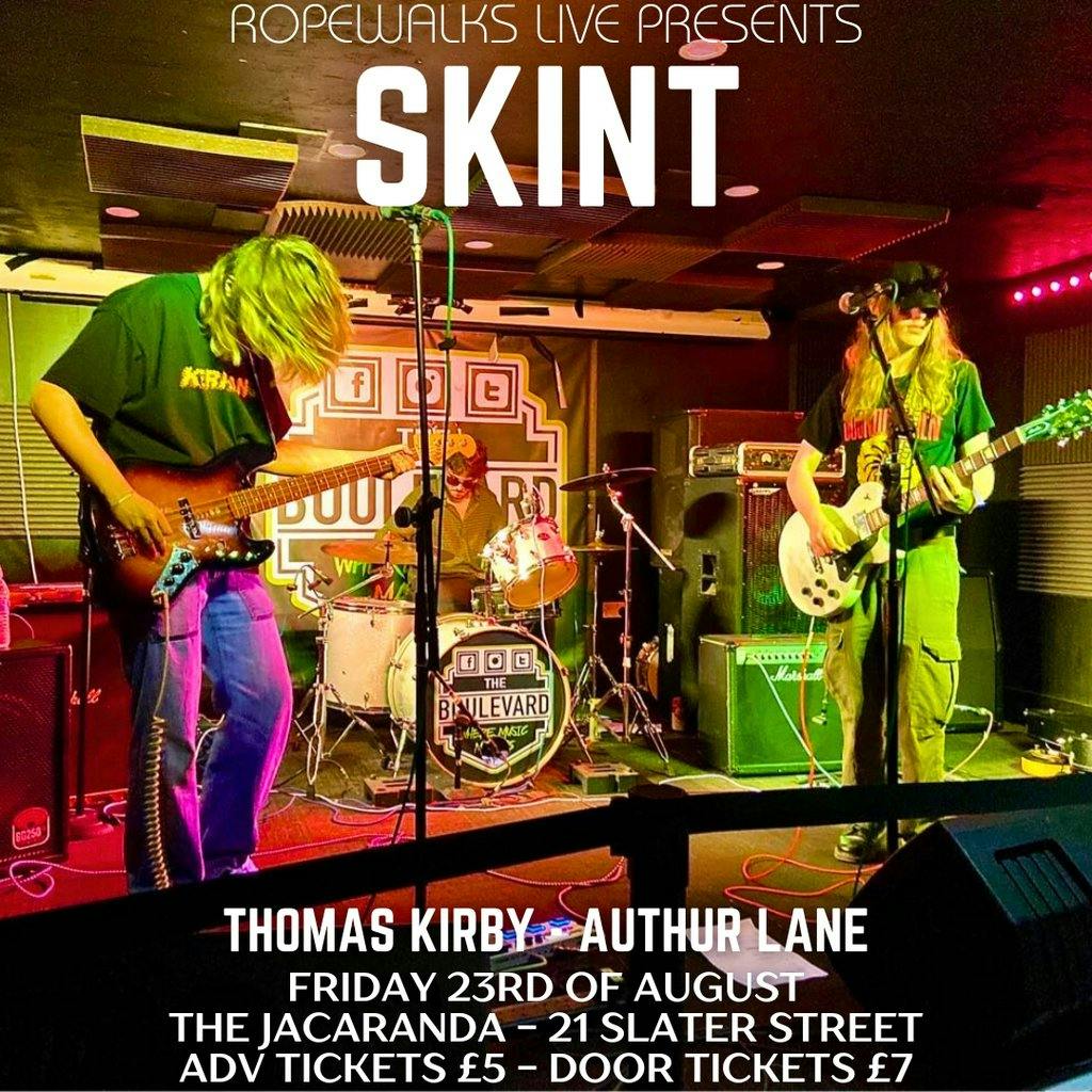 Skint With Special Guests Tickets | The Jacaranda Club Liverpool | Fri ...