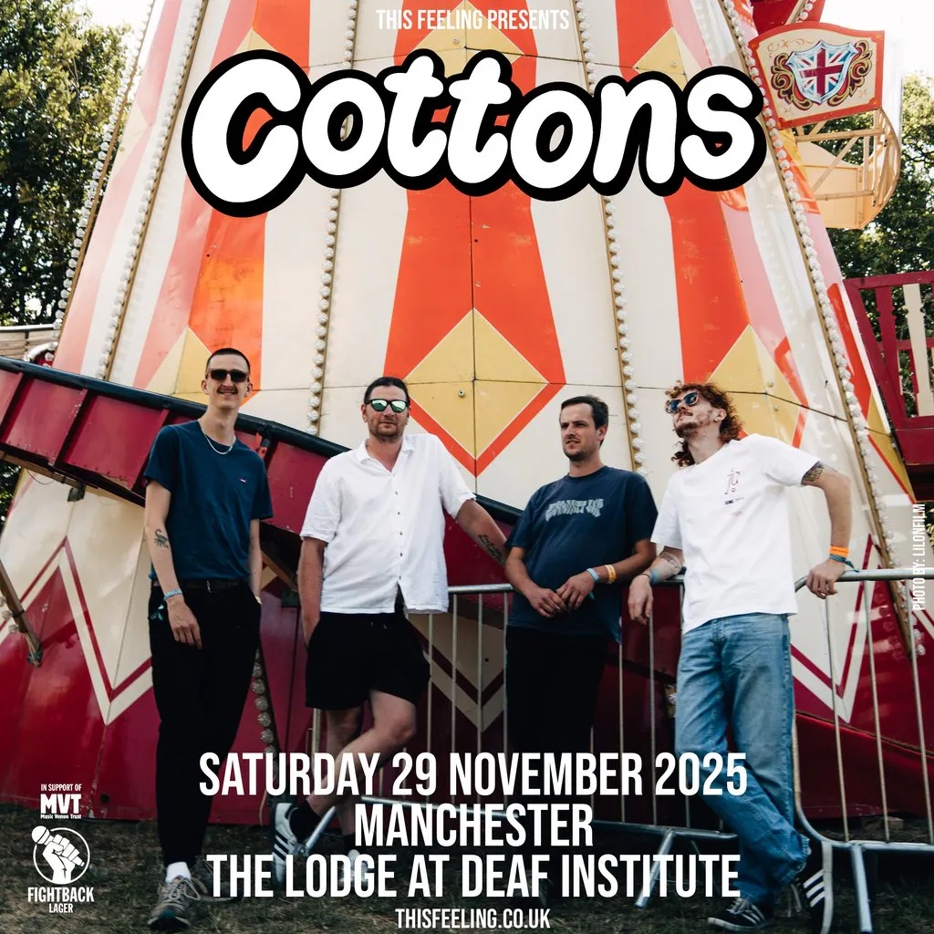 Tickets: Cottons - Manchester | The Lodge At Deaf Institute Manchester ...