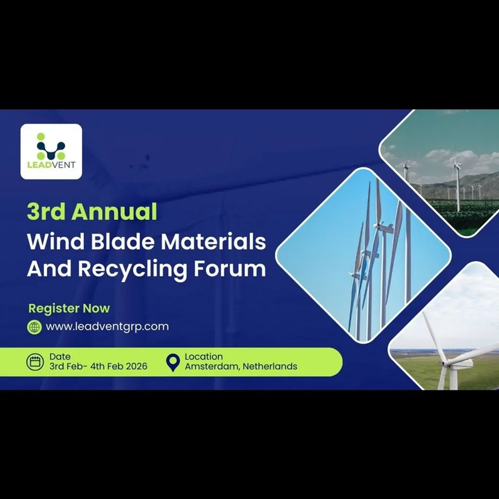 3rd Annual Wind Blade Materials and Recycling Forum | Hyatt Place ...