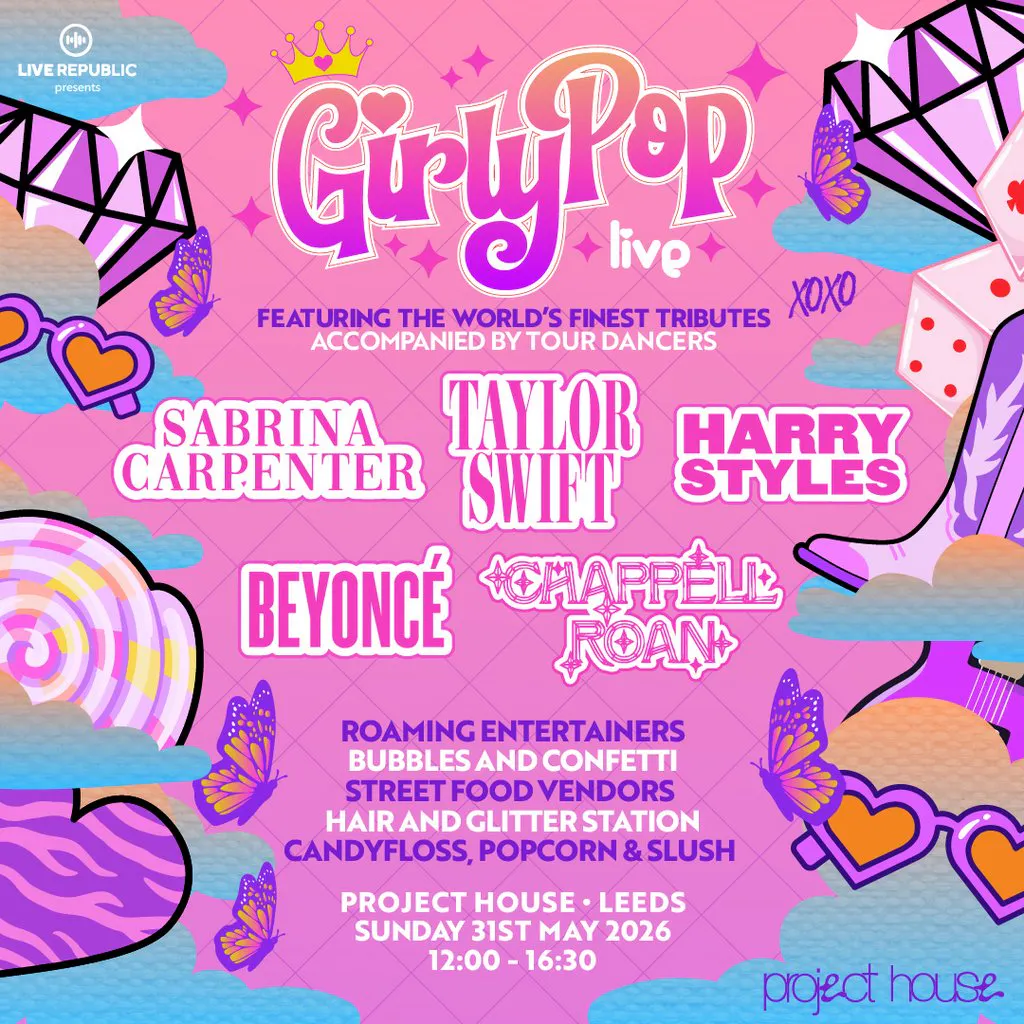 Tickets: GirlyPop Live | Project House, Leeds | Project House Leeds Sun ...