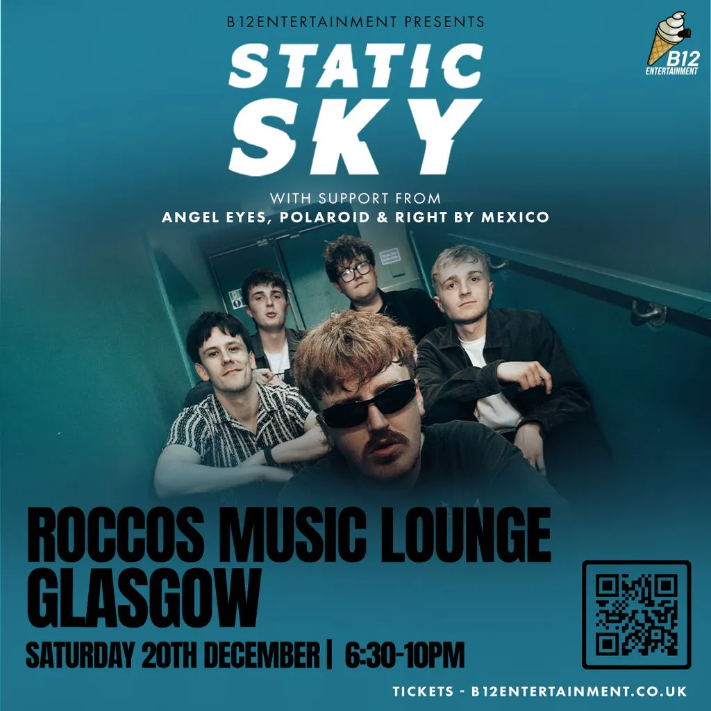 Static Sky w/Angel Eyes, Polaroid & Right By Mexico | Roccos Music ...