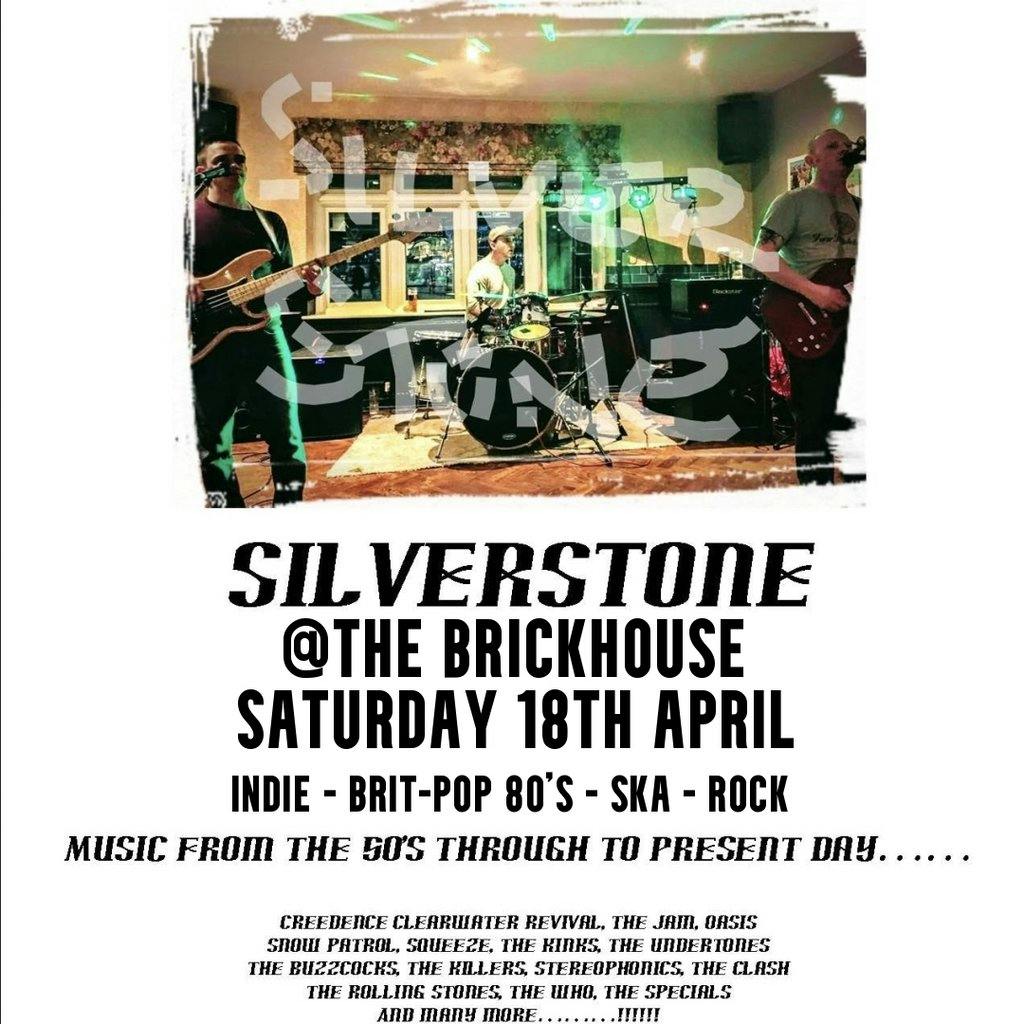 Tickets: Indie Brit-Pop Night with Silverstone | The Brickhouse St ...