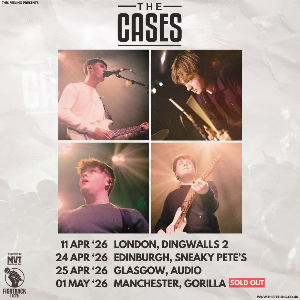 The Cases - London | Dingwalls London Sat 11 April 2026