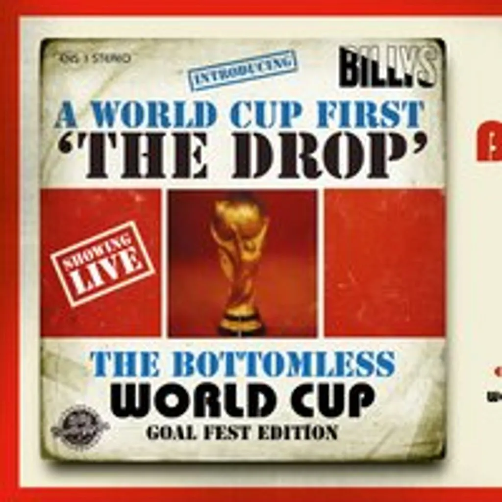 Tickets: The Drop - Bottomless World Cup Action - England vs Croatia ...