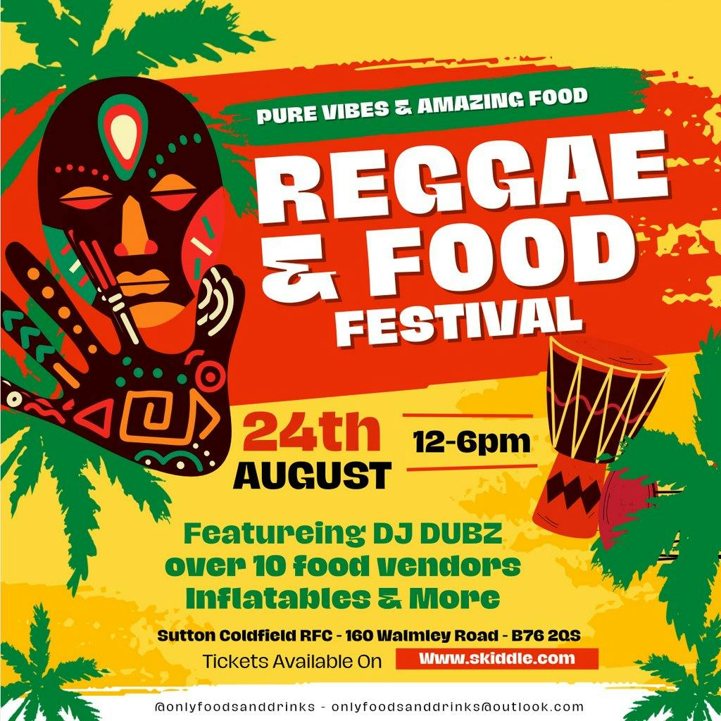 Sutton Coldfields Reggae & Food Festival | Sutton Coldfield Rugby Club ...
