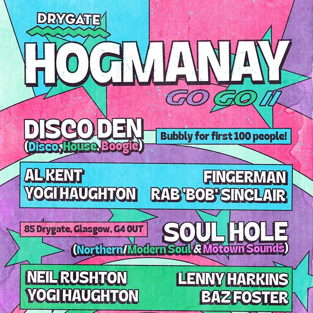 Drygate's Northern Soul, Motown & Disco Hogmanay Go Go | Drygate ...