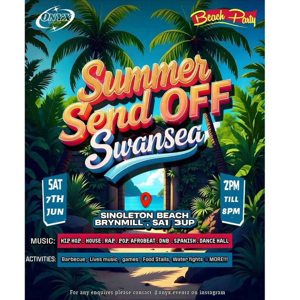 Summer Send Off: Swansea!! | Singleton Beach Swansea Sun 08 June 2025
