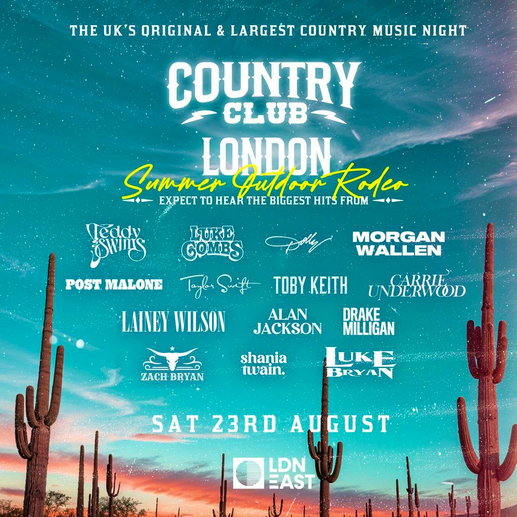 Country Club - Country Music Festival - London - SOLD OUT | LDN EAST ...