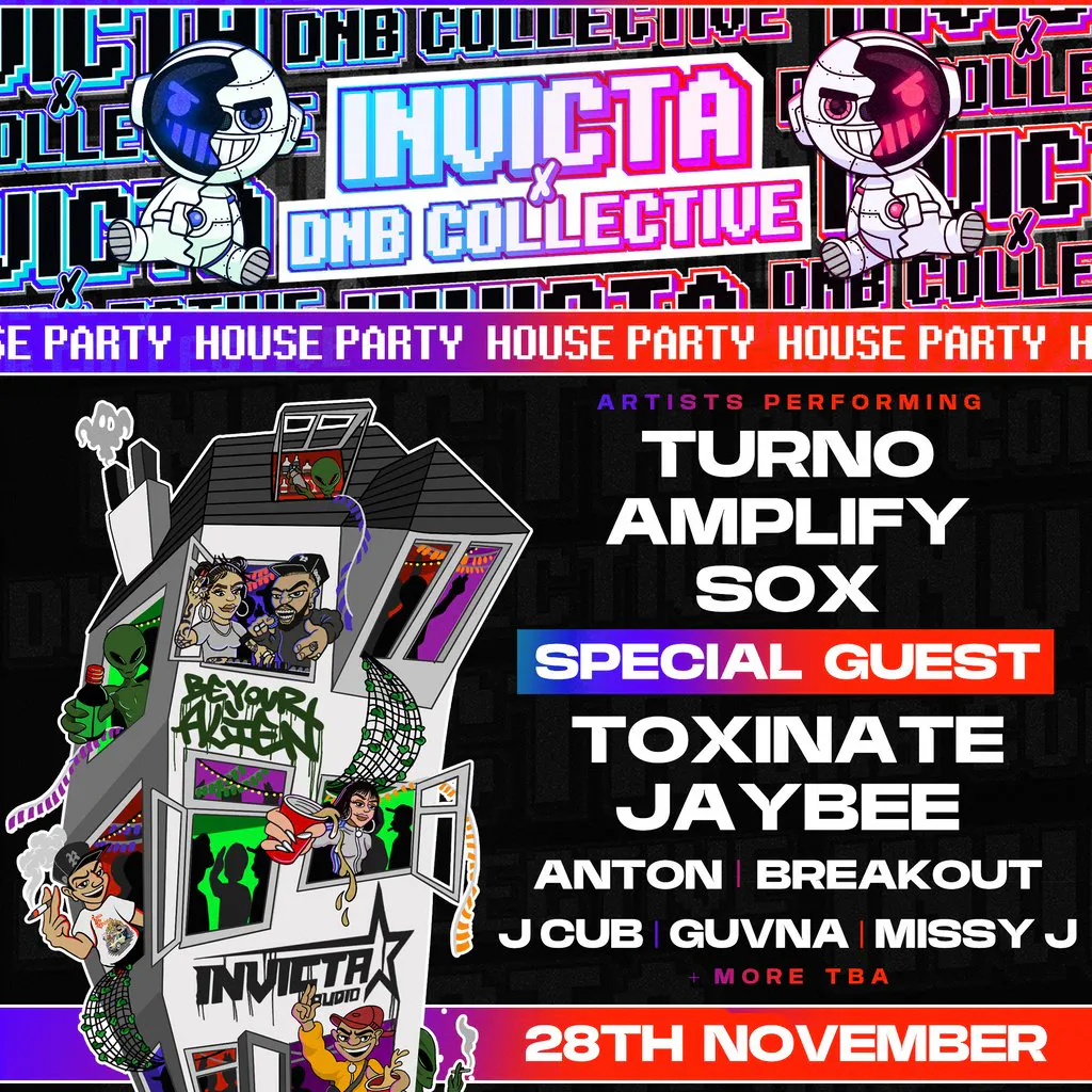 Invicta Audio x DNB Collective | Birmingham House Party | Secret ...