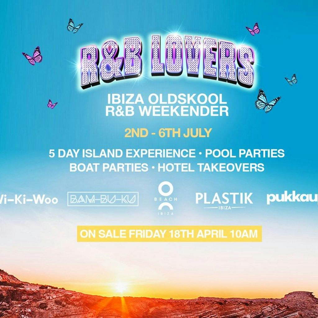 R&B LOVERS - Oldskool Ibiza Weekender 2025 | O Beach Ibiza San Antonio Wed 02 July 2025