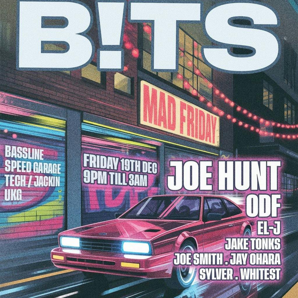 BITS Mad Friday | Twelve Wolverhampton Wolverhampton Fri 19 December 2025