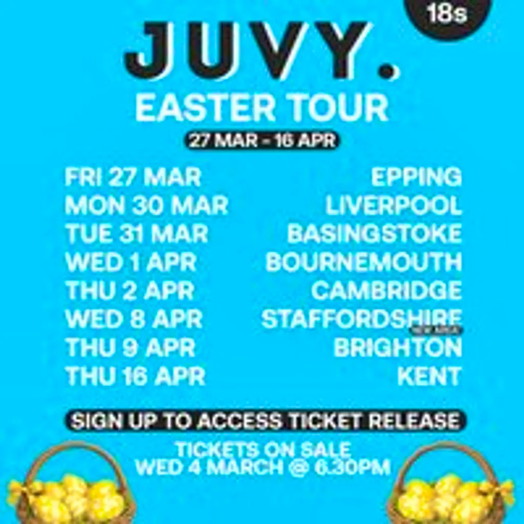 Juvy Events - Buy Tickets Here