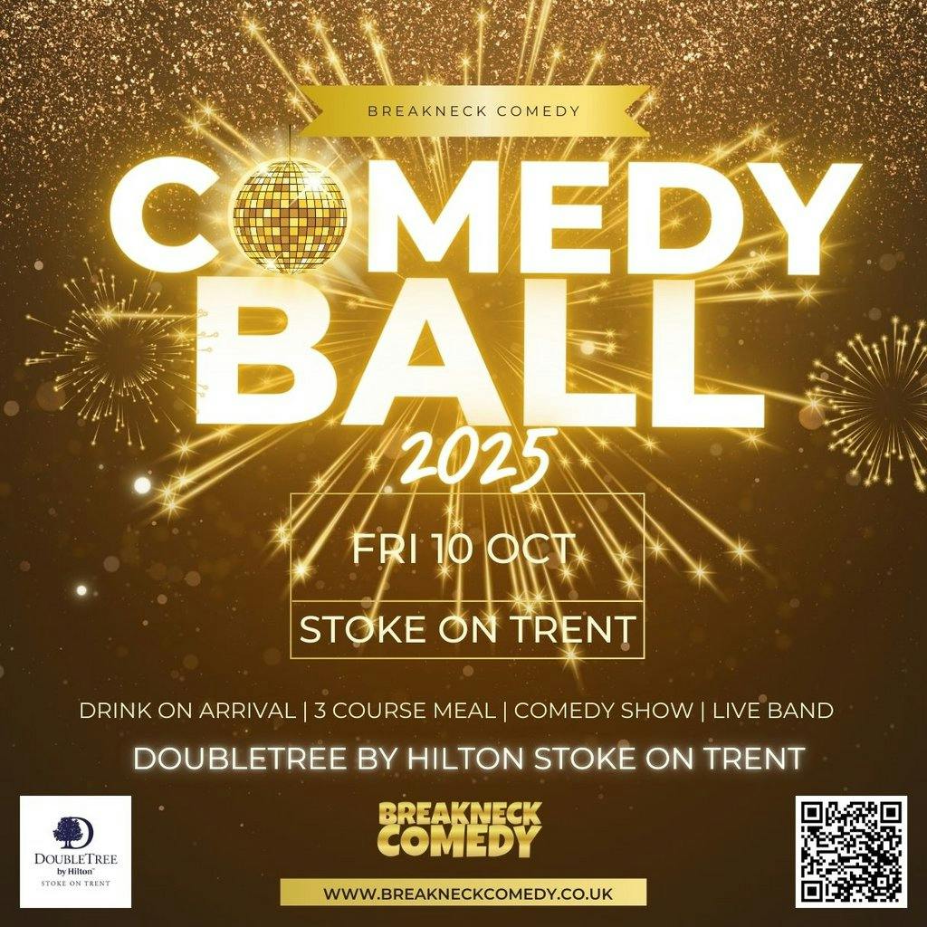 COMEDY BALL : Stoke-on-Trent | Doubletree By Hilton Stoke On Trent ...