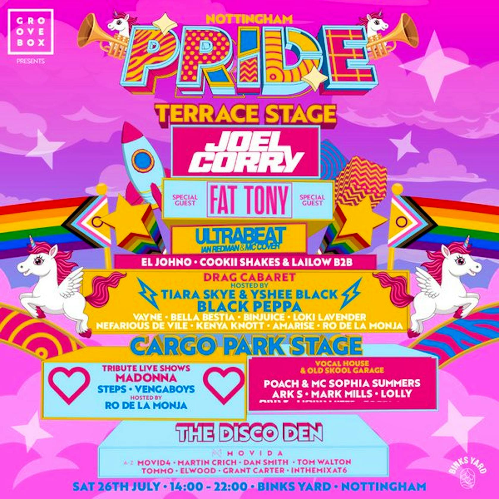 Groovebox Pride Festival 2025 | Tickets & Line Up | Skiddle