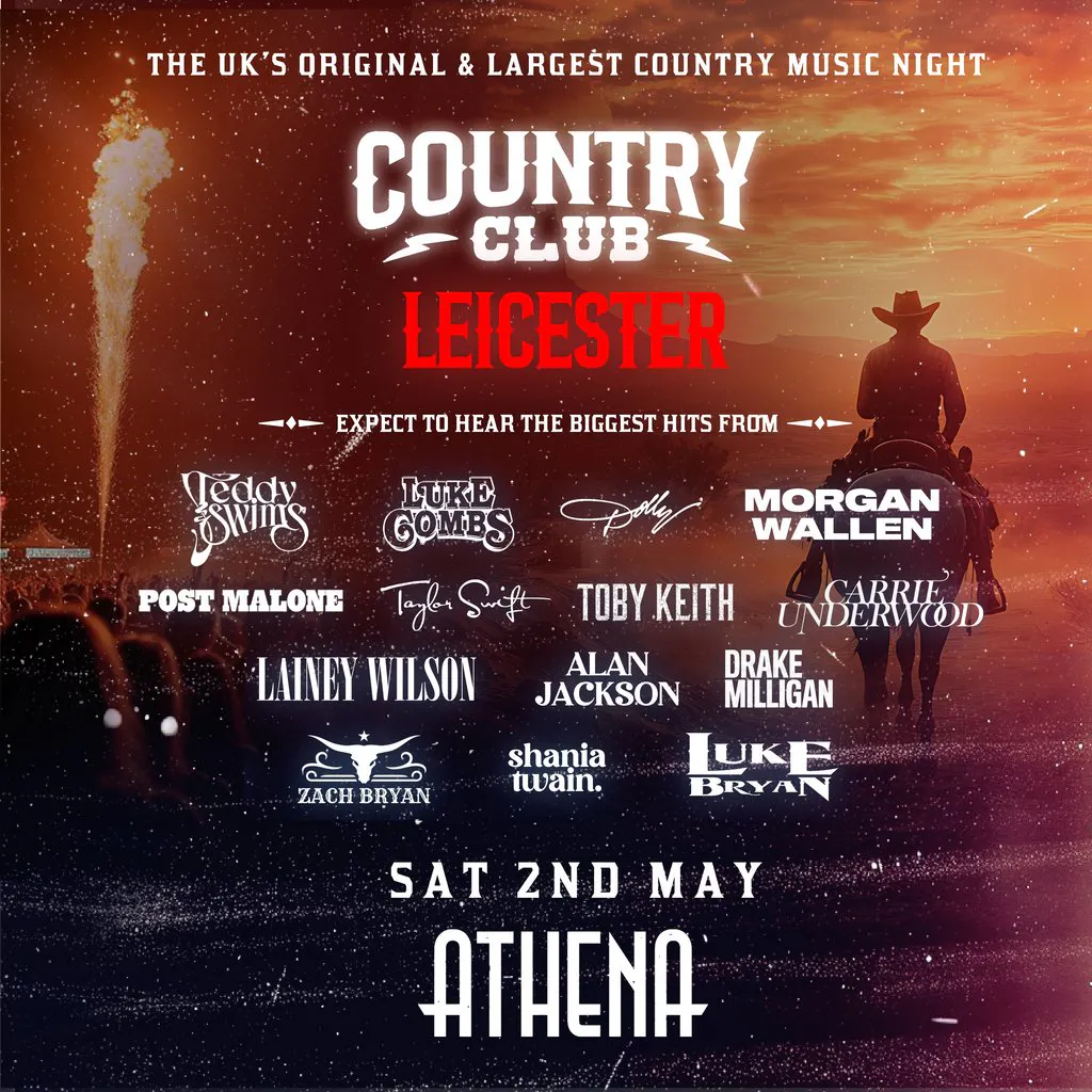 Country Club - Country Music Festival - Leicester | Athena Leicester ...