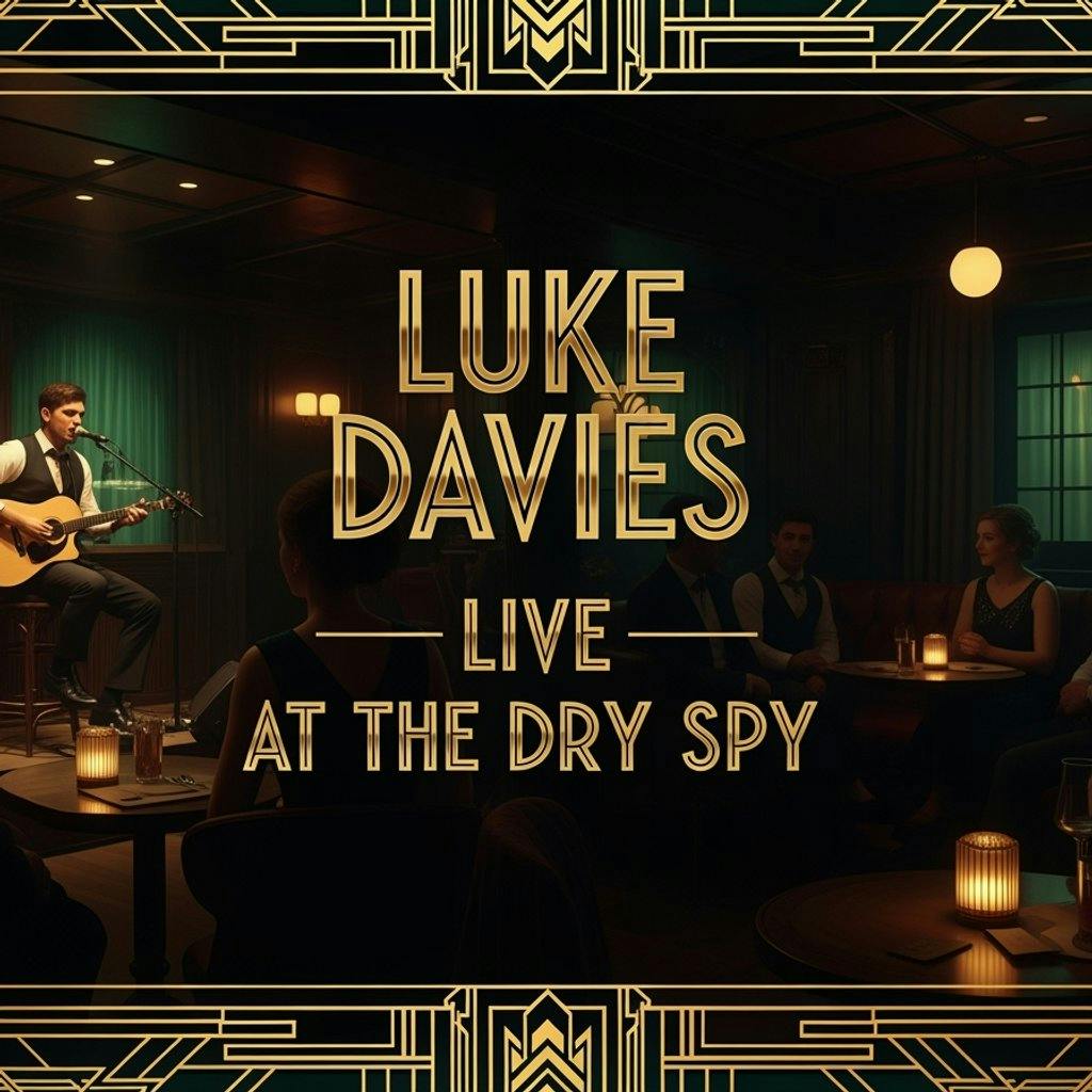 Luke Davies Live | The Dry Spy Knowle Solihull Sat 16 August 2025
