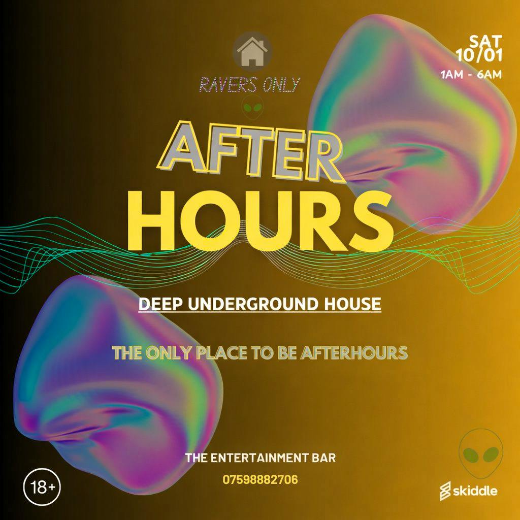 Tickets: AfterHours | Secret Warehouse Location Manchester Sat 10 ...