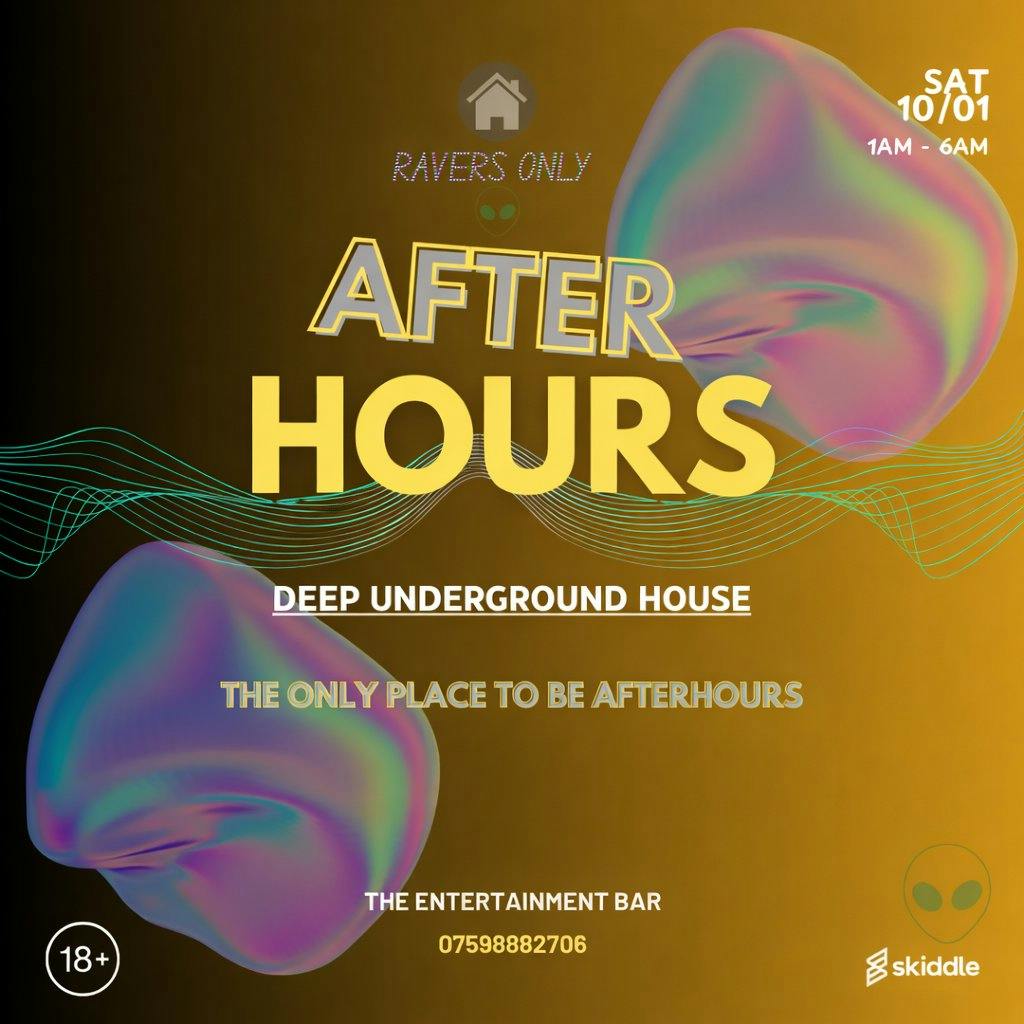 Tickets: AfterHours | Secret Warehouse Location Manchester Sat 10 ...