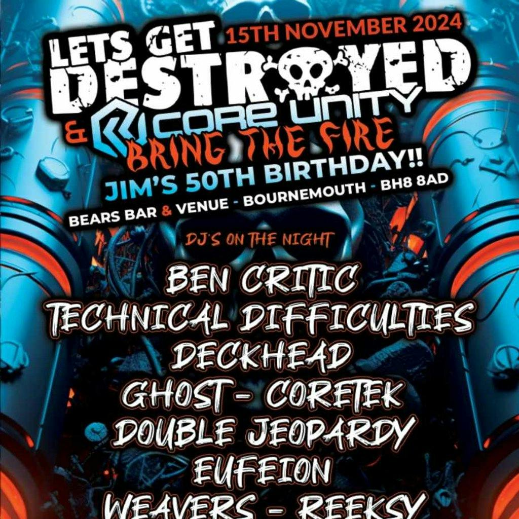 Let's Get Destroyed vs Core Unity - Bring The Fire | Bears Bar And ...